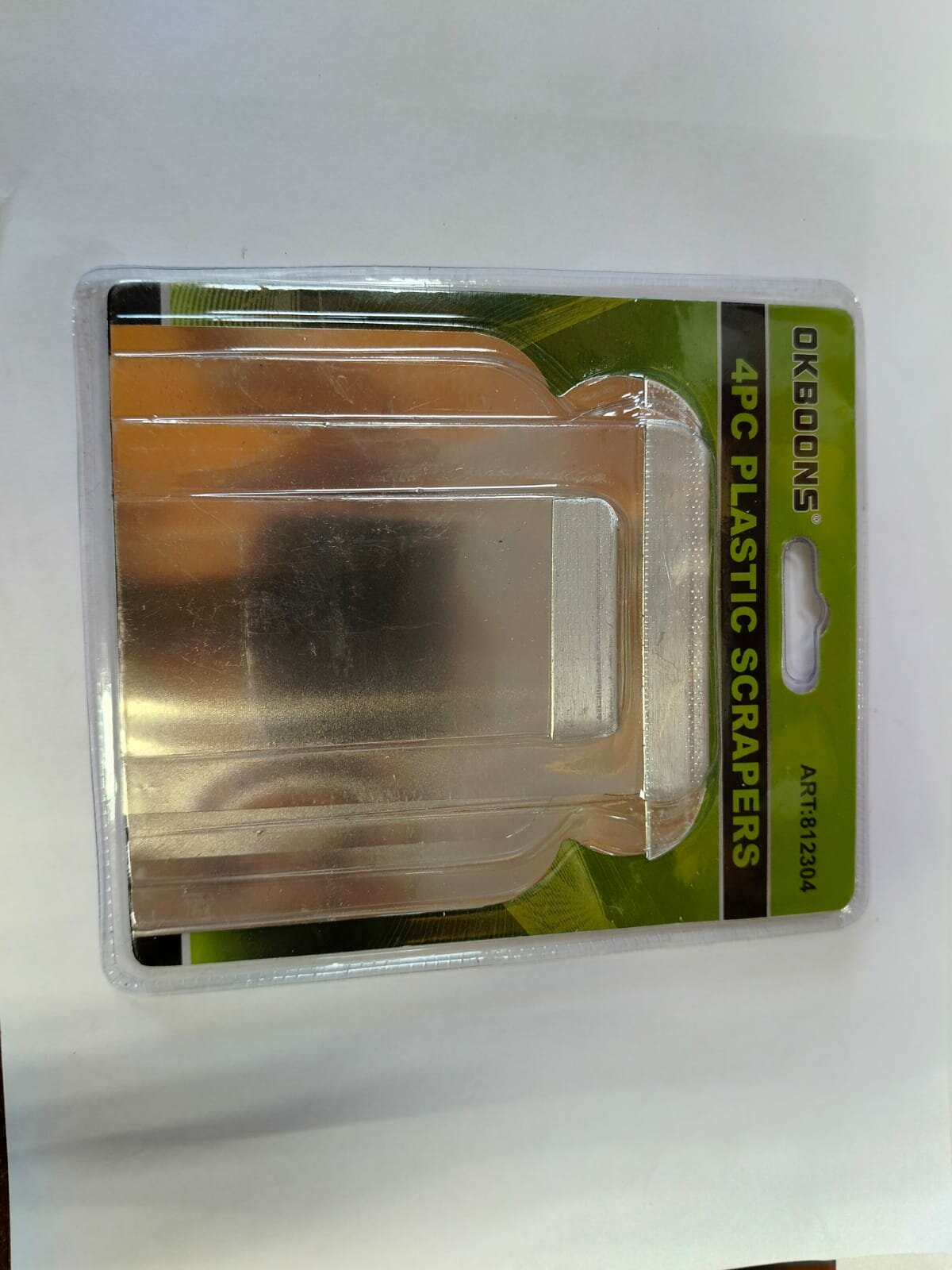 Набор шпателей япончик, нержавеющие, 4шт: 50, 75, 100, 115мм