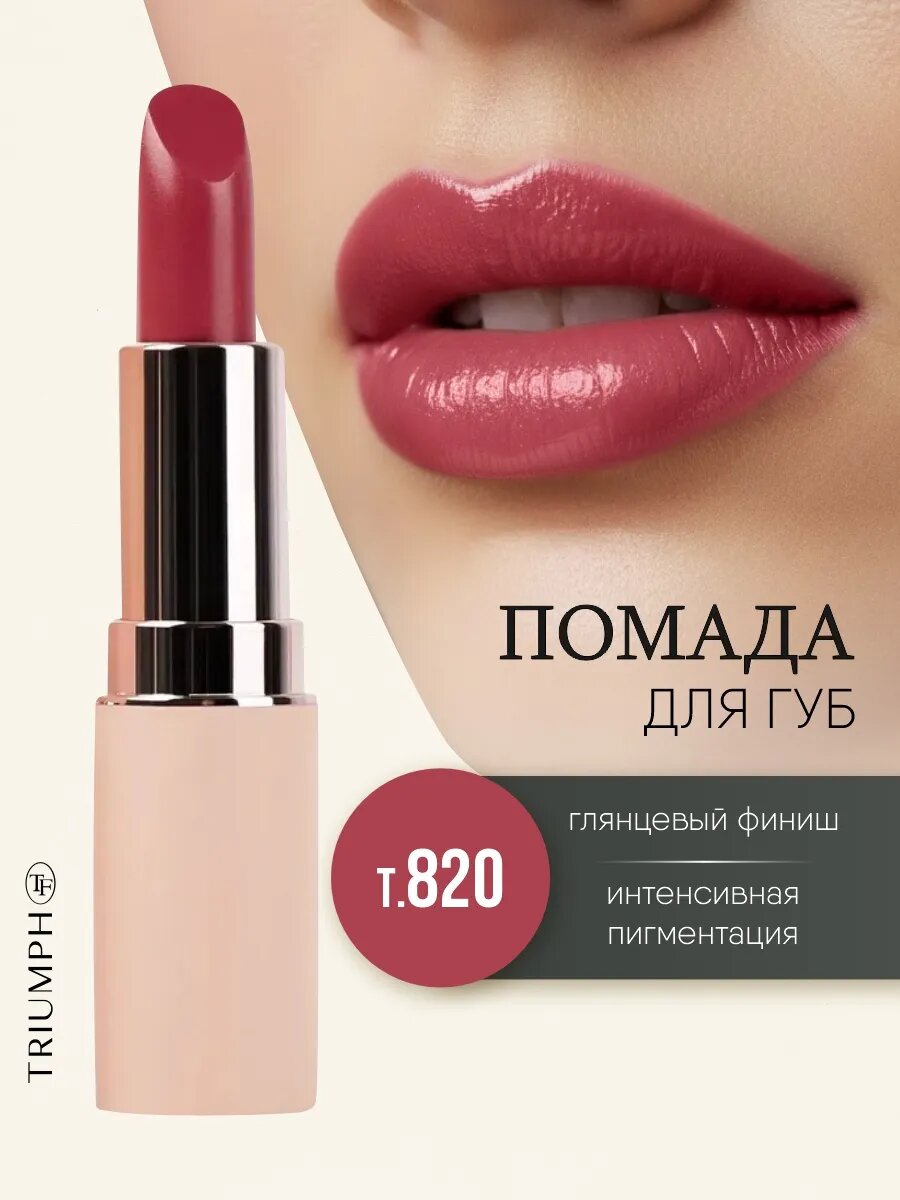 Помада для губ TF cosmetics I'm Trend, тон 820 Provocation / Провокация