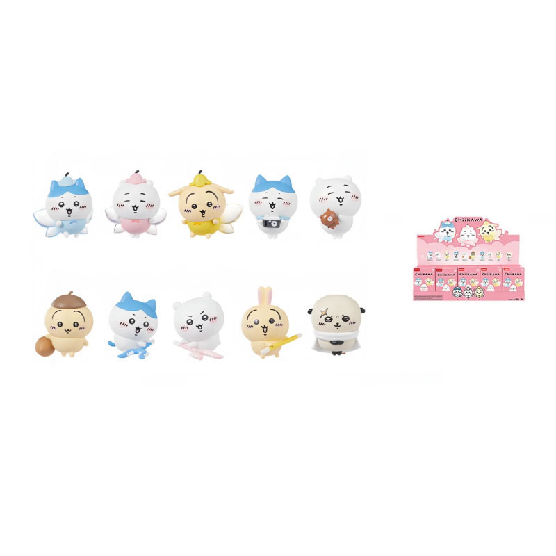 Набор коллекционных фигурок унисекс MINISO x Chiikawa "Счастье", 10 шт.