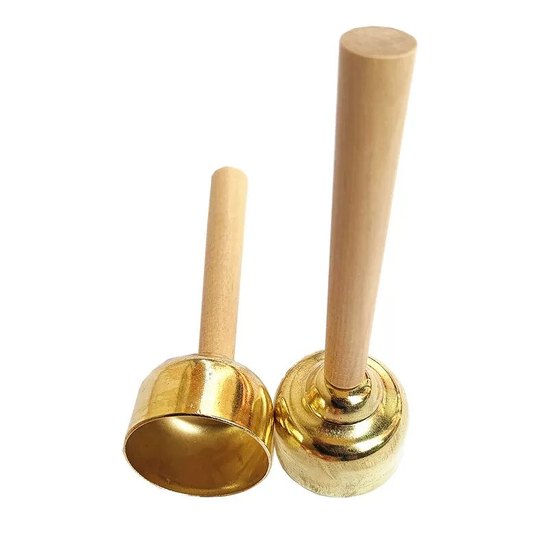 Инструмент ударных Орффа для дошкольного и начального образования, обучающие пособия для детей, деревянный колокольчик, колокольчик