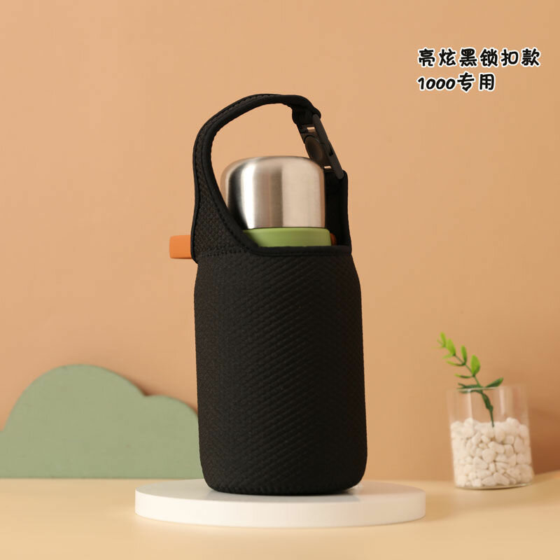 Чехол для стакана, подходящий для бутылок большой емкости 1L, 1.2L, 1.6L, защитный чехол, портативный, противоударный