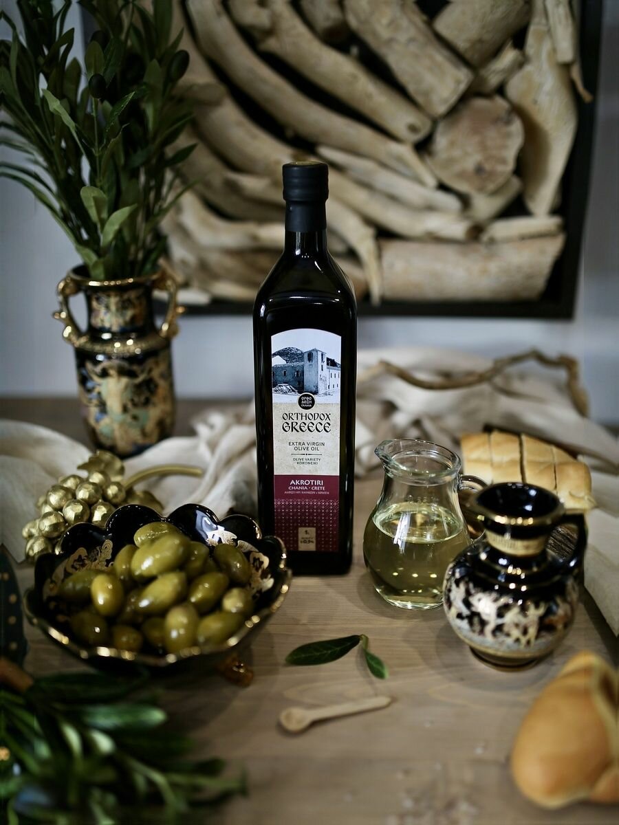 Оливковое масло Akrotiri Extra Virgin 0.5л. Греция