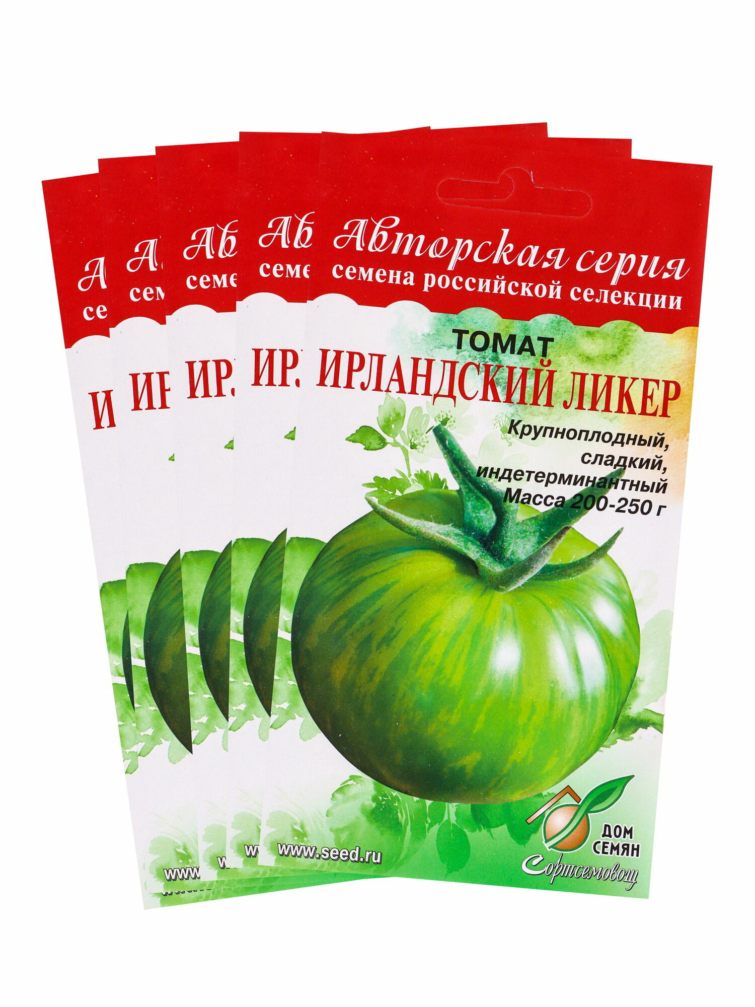 Набор семян Томат "Ирландский ликёр" Дом семян, среднеранний, 5 шт.