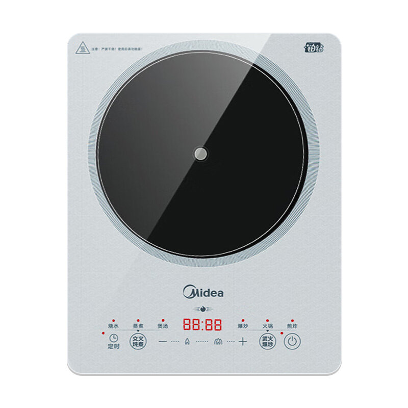 Индукционные плиты Midea, light blue, высокая эффективность, легкость в использовании