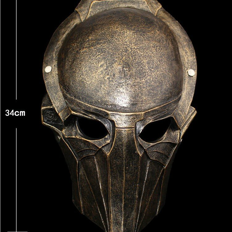 20.26million Хэллоуин Косплей Маска Воина с Железной Кровью, Маска Ястреба, Ужасная Маска Ястреба, Резиновая Маска, Маскарадная Вечеринка, Хищник