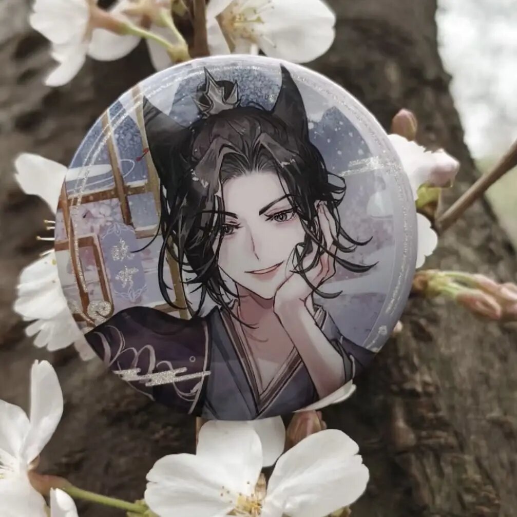 Пластиковый значок Jiangcheng Rest Chin Mo Dao Zu Shi