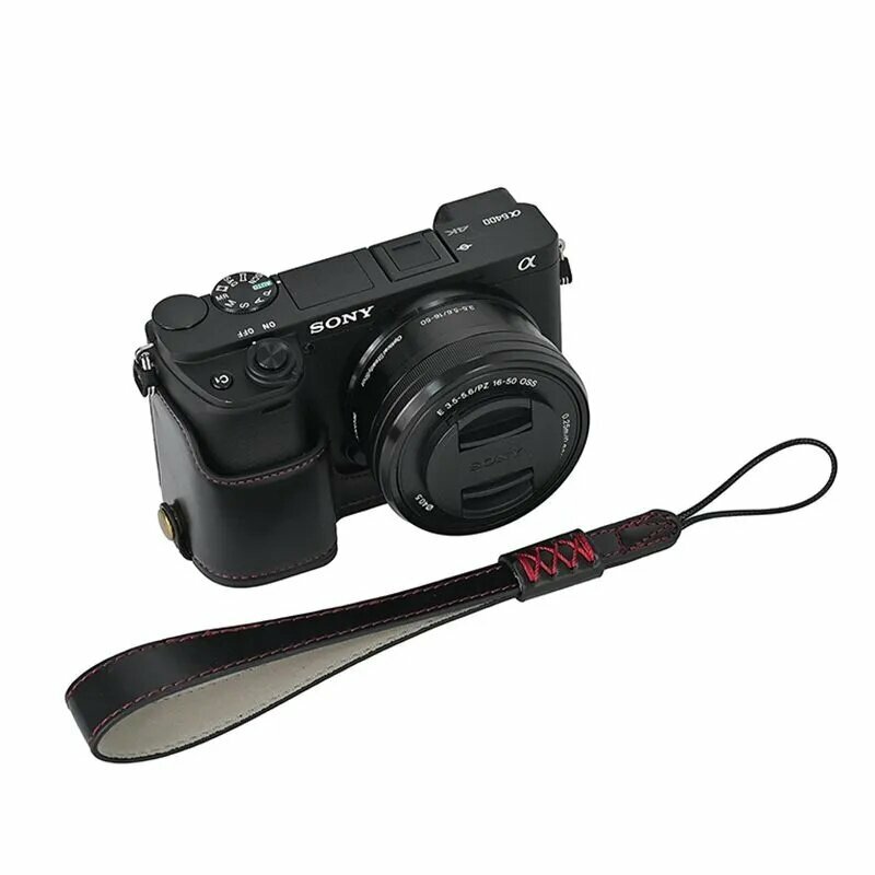 Чехол из искусственной кожи для Sony A6400/A6300/A6100/A6000