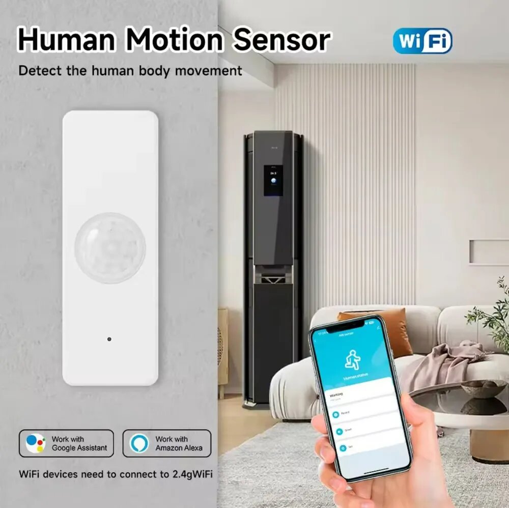 TUYA Wi - Fi сенсор Умный домашний инфракрасный детектор