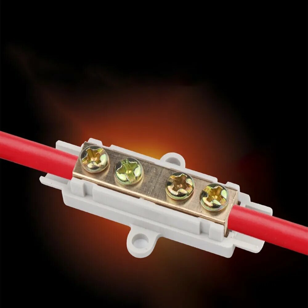 Набор из 10 встроенных соединителей для проводов 100А 1000В с латунными клеммными блоками