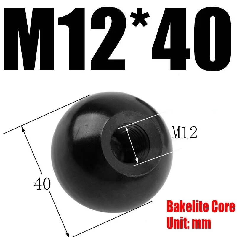 Зажимная шаровая головка M6 M8 M10 M12 M16 2 шт.