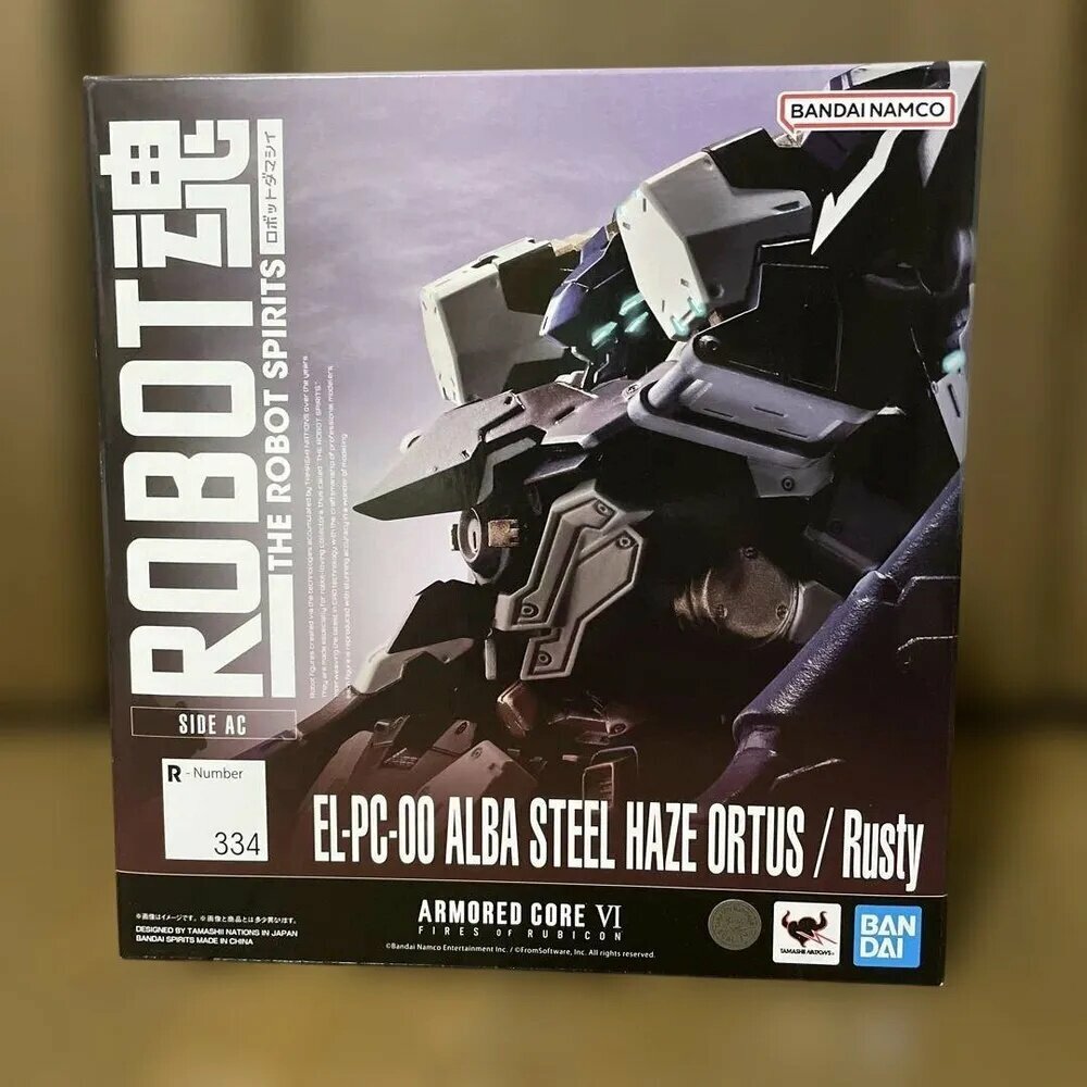 Фигурка Bandai The Robot Spirits, Armored Core VI , EL-PC-00 Alba Steel Haze Ortus / Расти