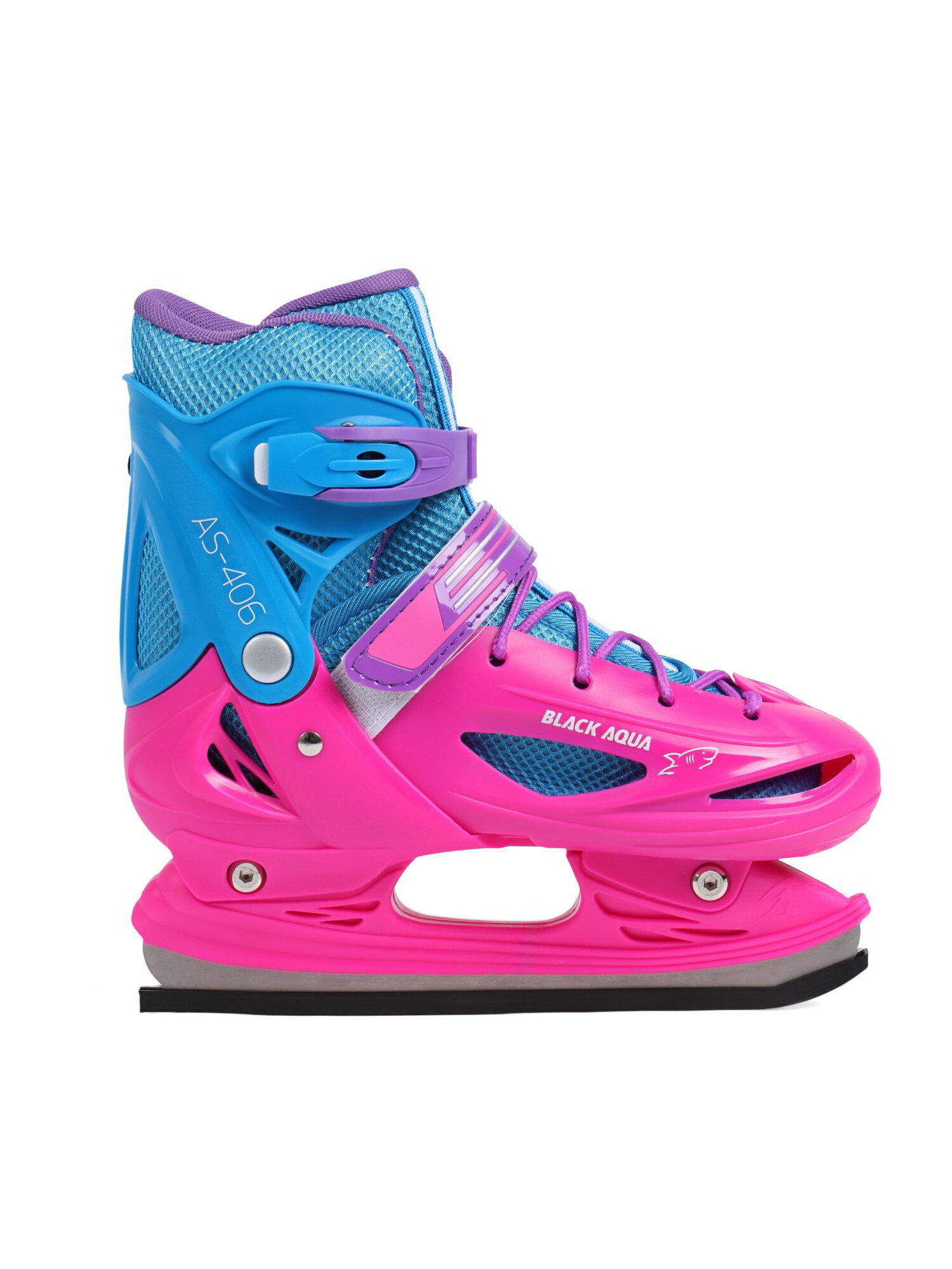 Коньки детские раздвижные р. 34-37, для фитнеса, с роликовой платформой, мультиколор