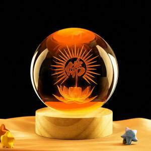 Практичный светящийся кристальный шар с звездным небом, ночник, настольный орнамент, подарок на день рождения для мужчин, подарок на выпускной для женщин, креативный