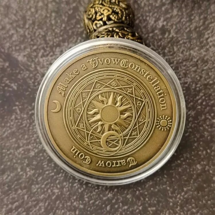 Монета желаний Таро, Монета удачи Бога Солнца Луны