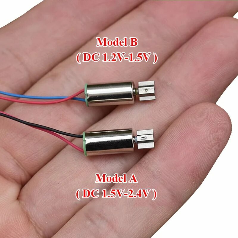 Микро вибрационный двигатель 612 DC 1.2V 1.5V 2.4V Model A DC 1.5V-2.4V