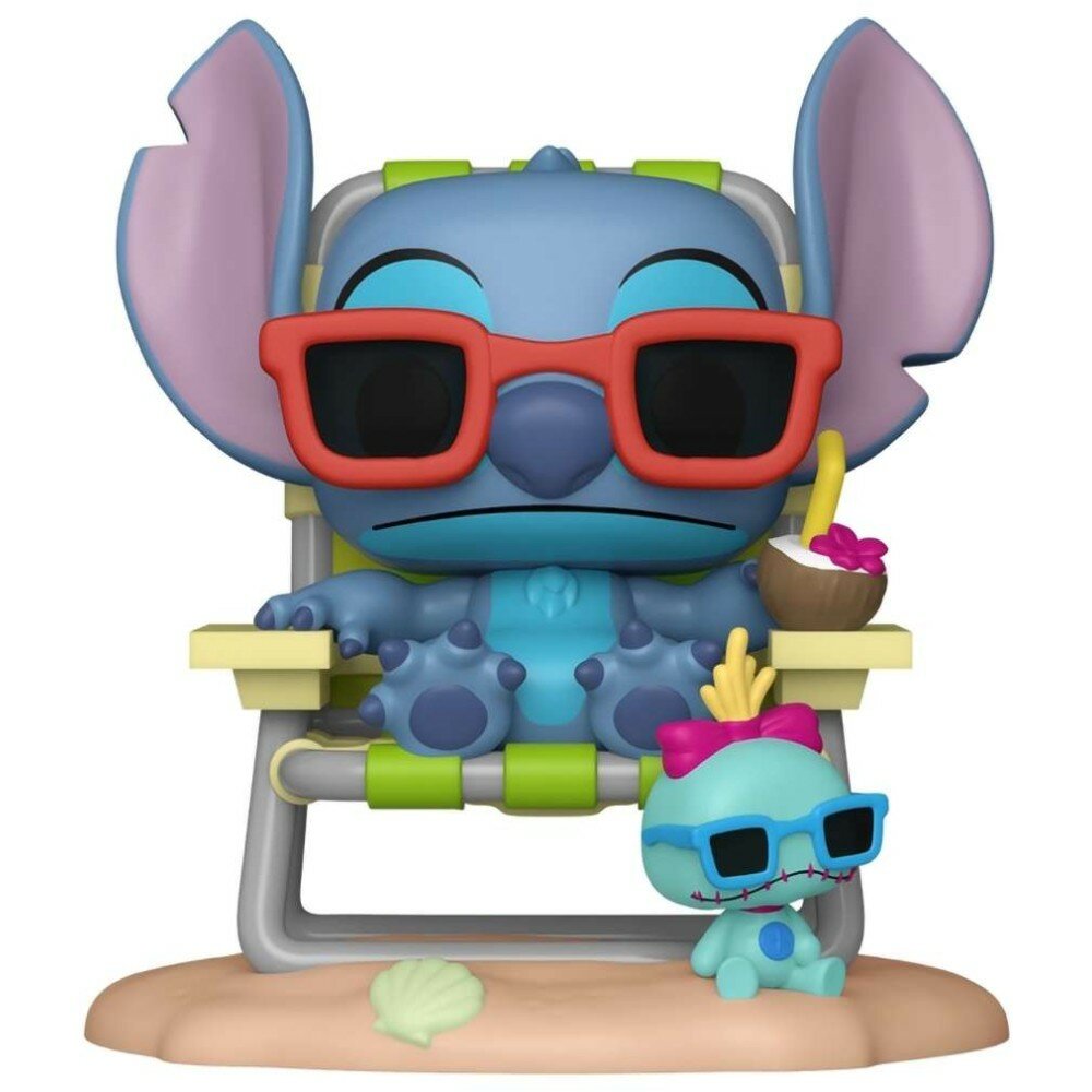 Фигурка Funko POP! Premium Lilo & Stitch Stitch in Sunlounger 88469
