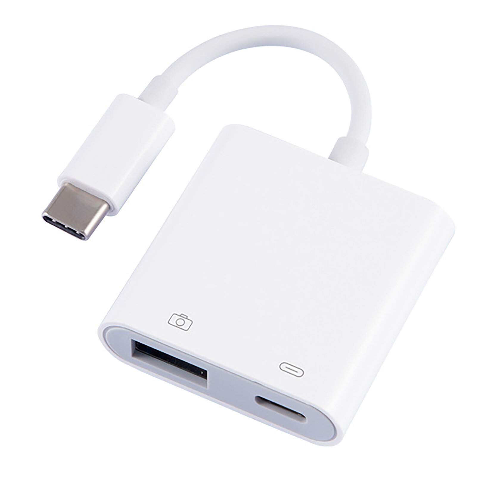 Memory Card Adapter Type C to OTG USB3.0 Reader for Connecting Keyboard Mouse USB Flash Drive