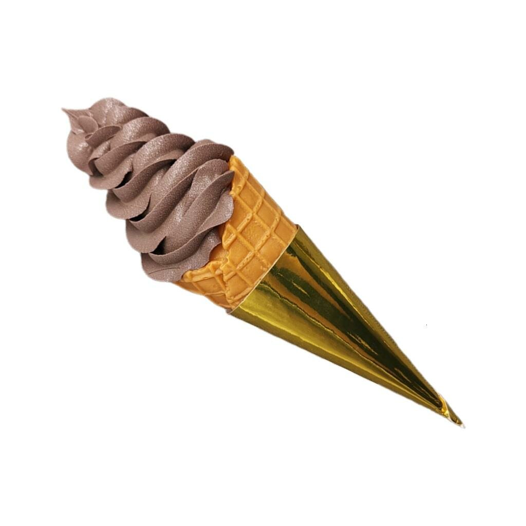 Искусственное мороженое для декора, Шоколад