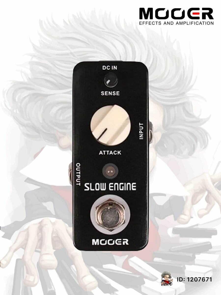 MOOER моноблочный эффектор Slow Engine (медленный артикуляционный моноблочный эффект)
