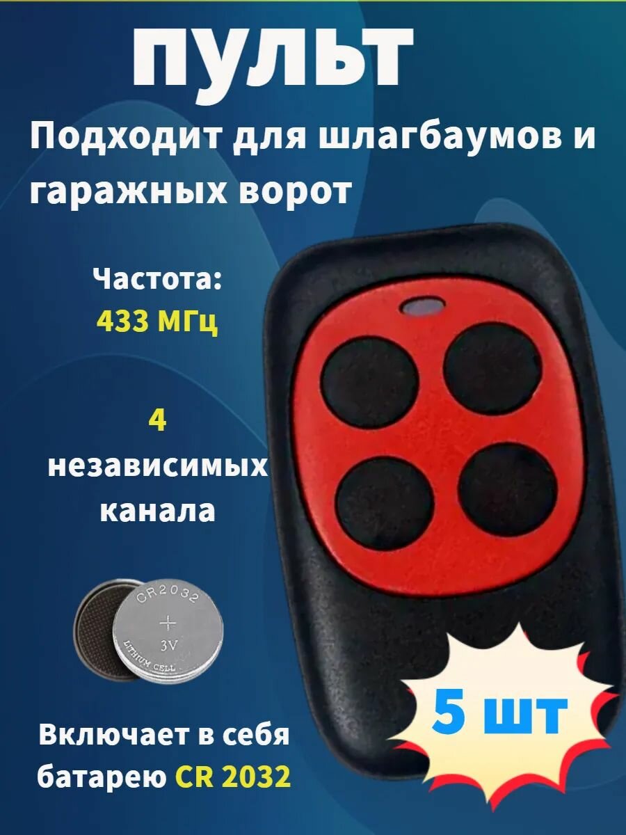 Пульт дистанционного управления рольставнями 1 штука