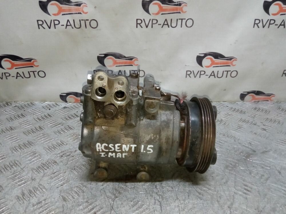 Компрессор кондиционера Hyundai Accent 2 1.5 99 — 12 G4EC