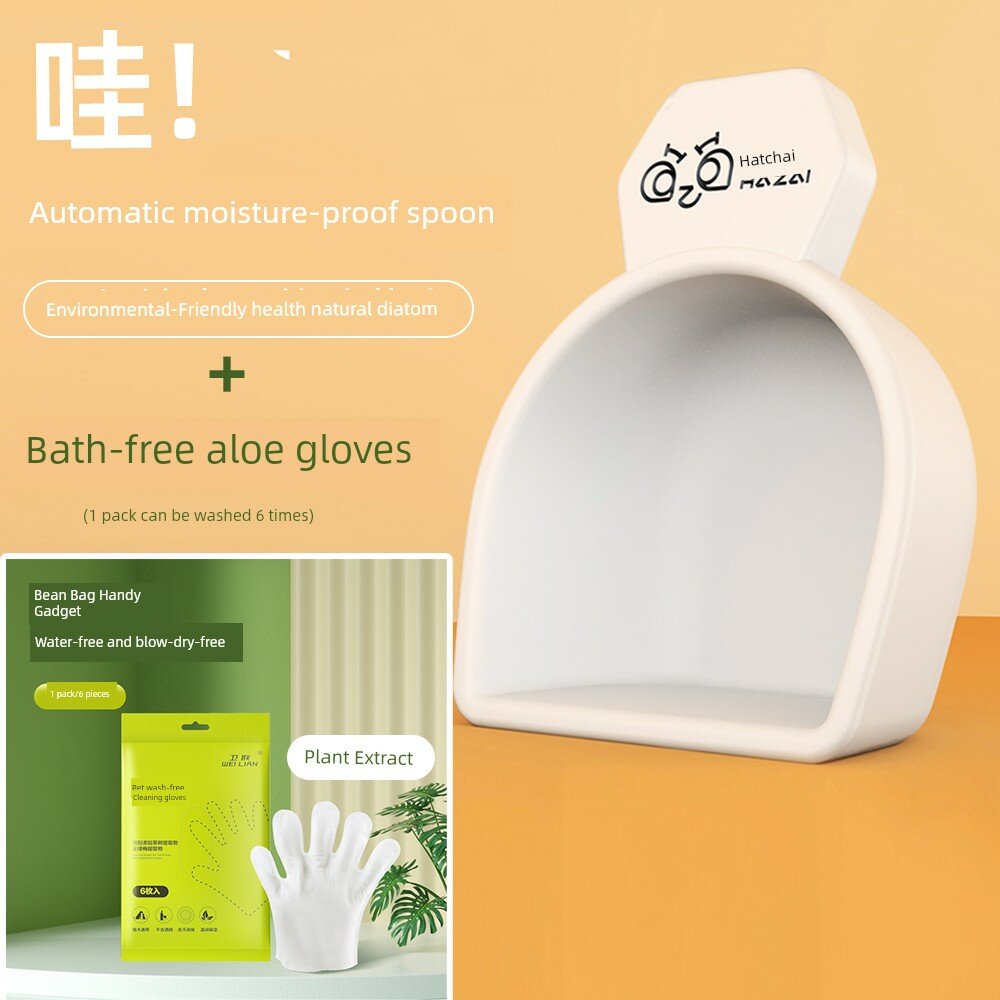 Лопатка-дозатор из диатомита для сушки корма для собак и кошек, лопатка-влагопоглотитель для хранения, ложка для корма