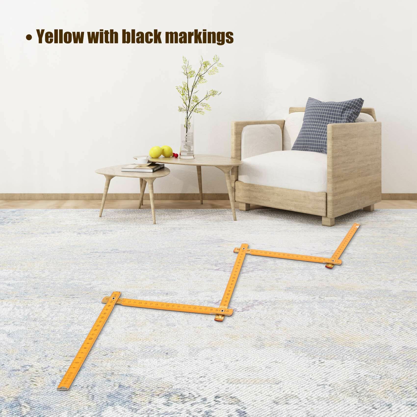 Портативная деревянная складная линейка для плотника 100 см/39 дюймов