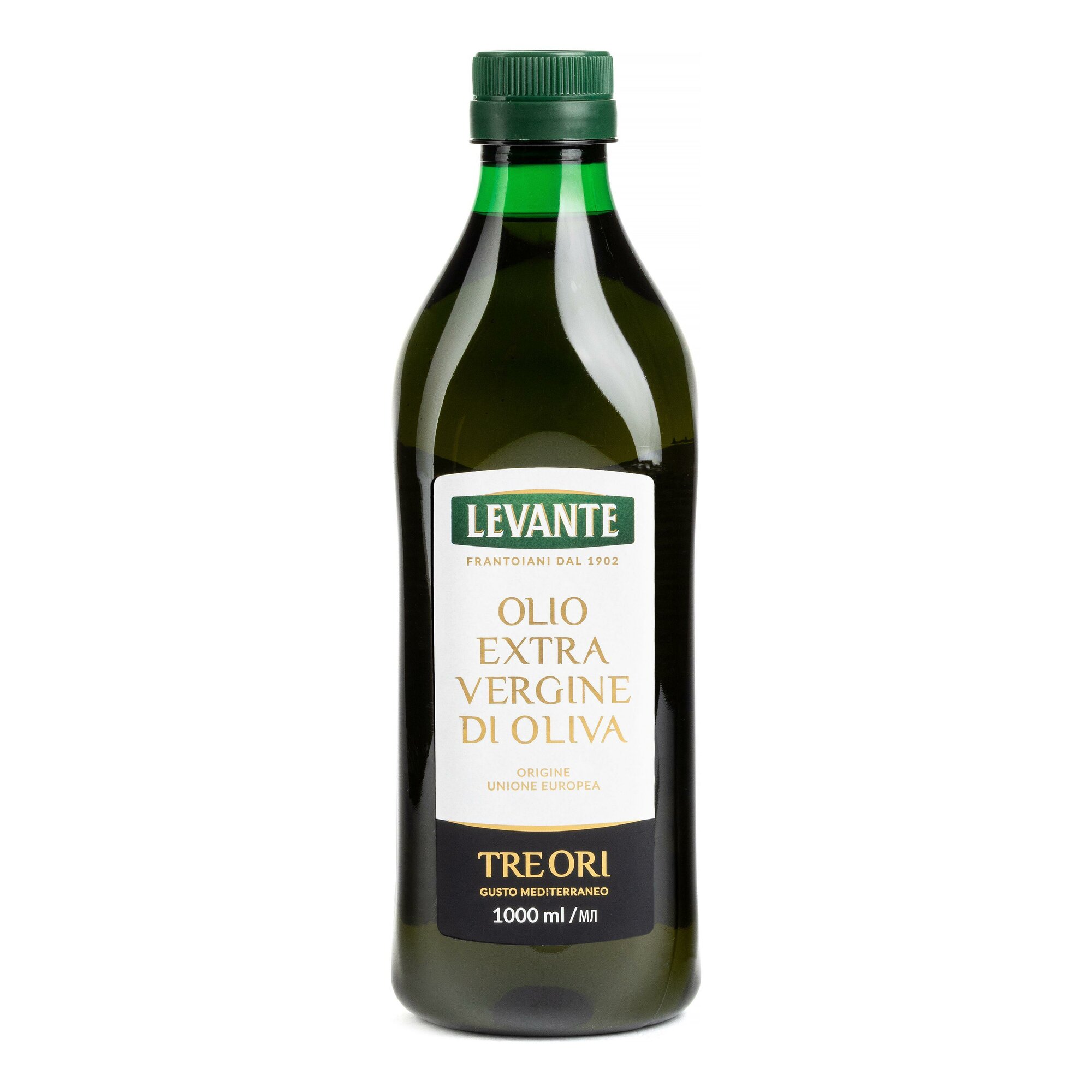 Масло оливковое Levante нерафинированное Экстраверджине, 1 л