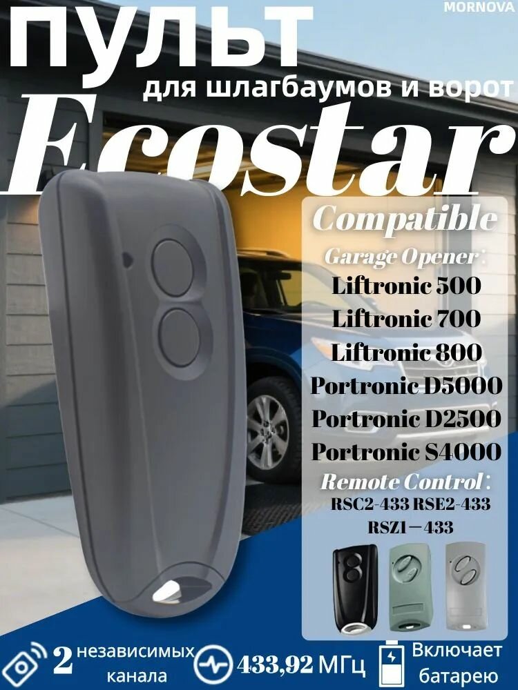 Пульт/брелок Hormann RSС2 для автоматических ворот и шлагбаумов (Хорман), 433 МГц