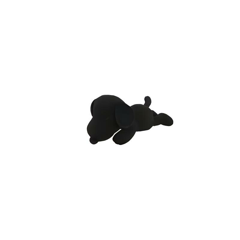 Плюшевая игрушка унисекс UNIQLO Snoopy, черная, 12см, арт. 4608753