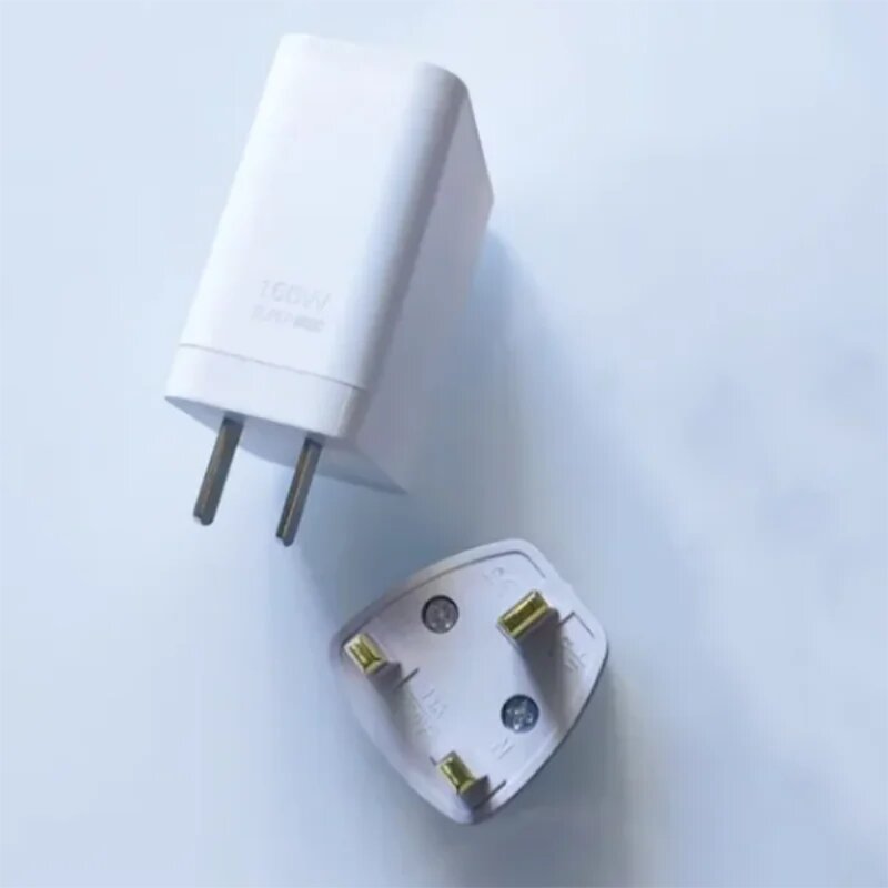 Для Oneplus Ace Pro 160 Вт зарядное устройство Fast SuperVooc 12A USB C to Белый, US add UK adapter