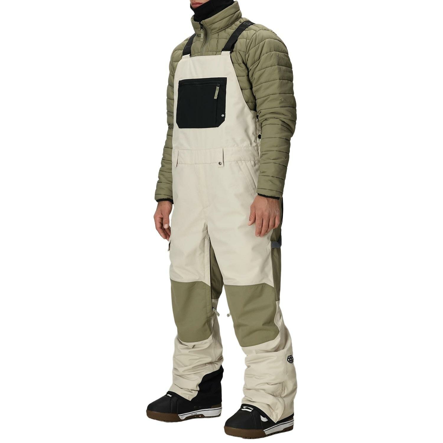 Полукомбинезон горнолыжный Полукомбинезон 686 Hot Lap Insulated Bib