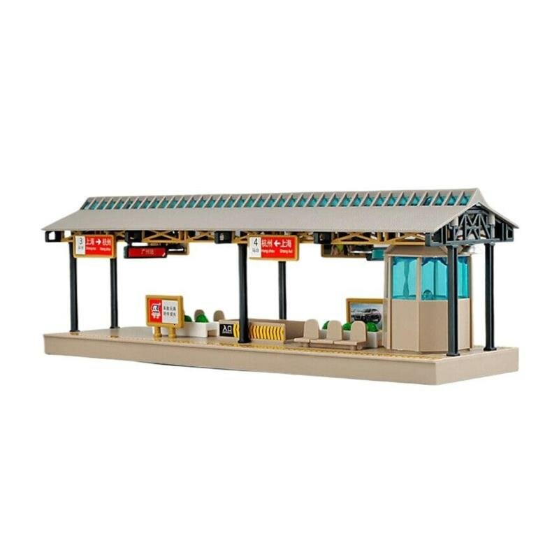 Набор для сборки станции метро в масштабе 1:64, Станция