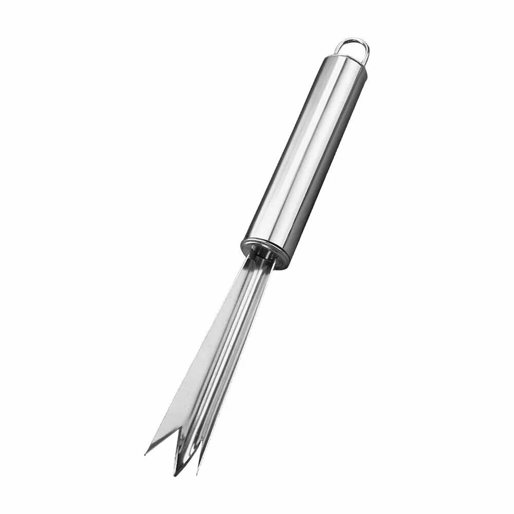 Нож для удаления глазков ананаса из нержавеющей стали с V-образным лезвием для дома и ресторана