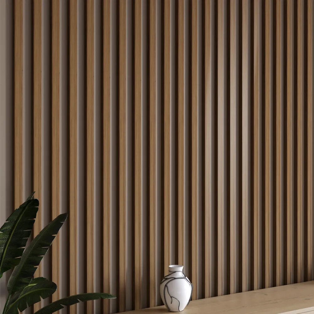 Интерьерная рейка саваш Дуб Крафт Табачный 22*30*2800 МДФ - 10 шт