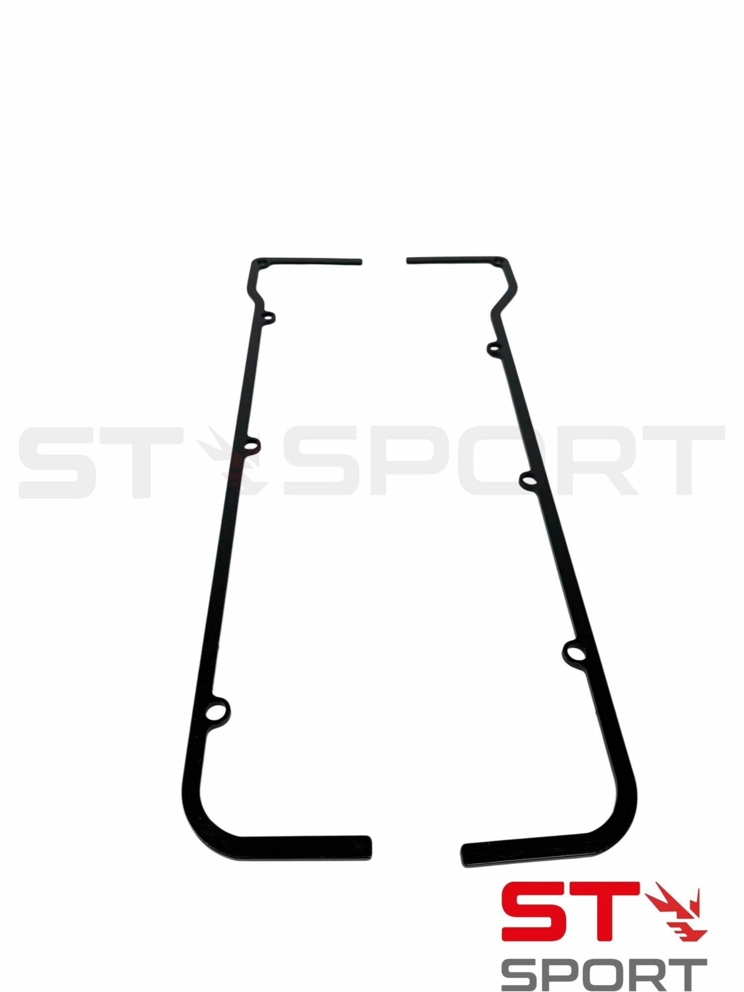 Прижимные пластины ГБЦ ST-SPORT, для ВАЗ 2101, 07, LADA нива, сталь, черные матовые