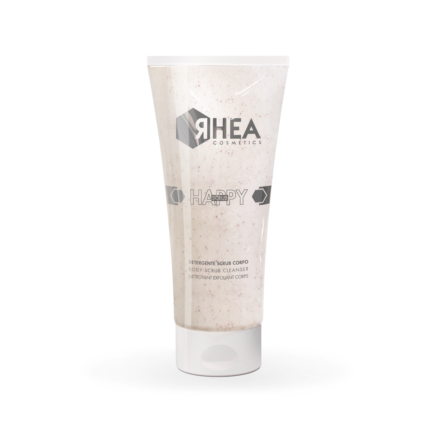 RHEA Happy Scrub - Муссовый нейросенсорный скраб-пилинг для тела, 200 мл