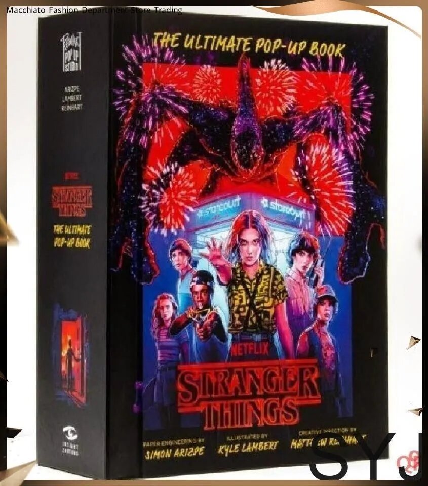 Stranger Things: The Ultimate Pop-Up Book // Очень странные дела Книга-панорама