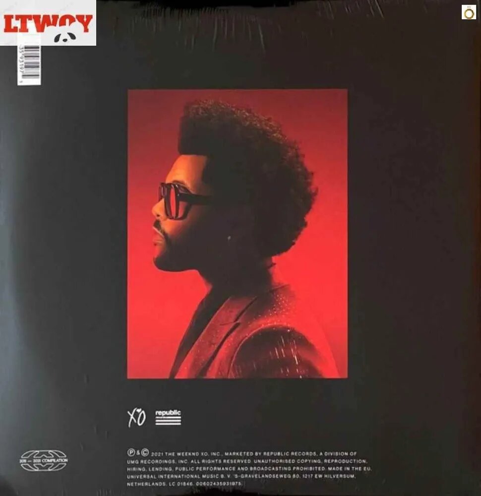 Виниловая пластинка The Weeknd - The Highlights, 2LP, Compilation, Europe 2021 — фото 1