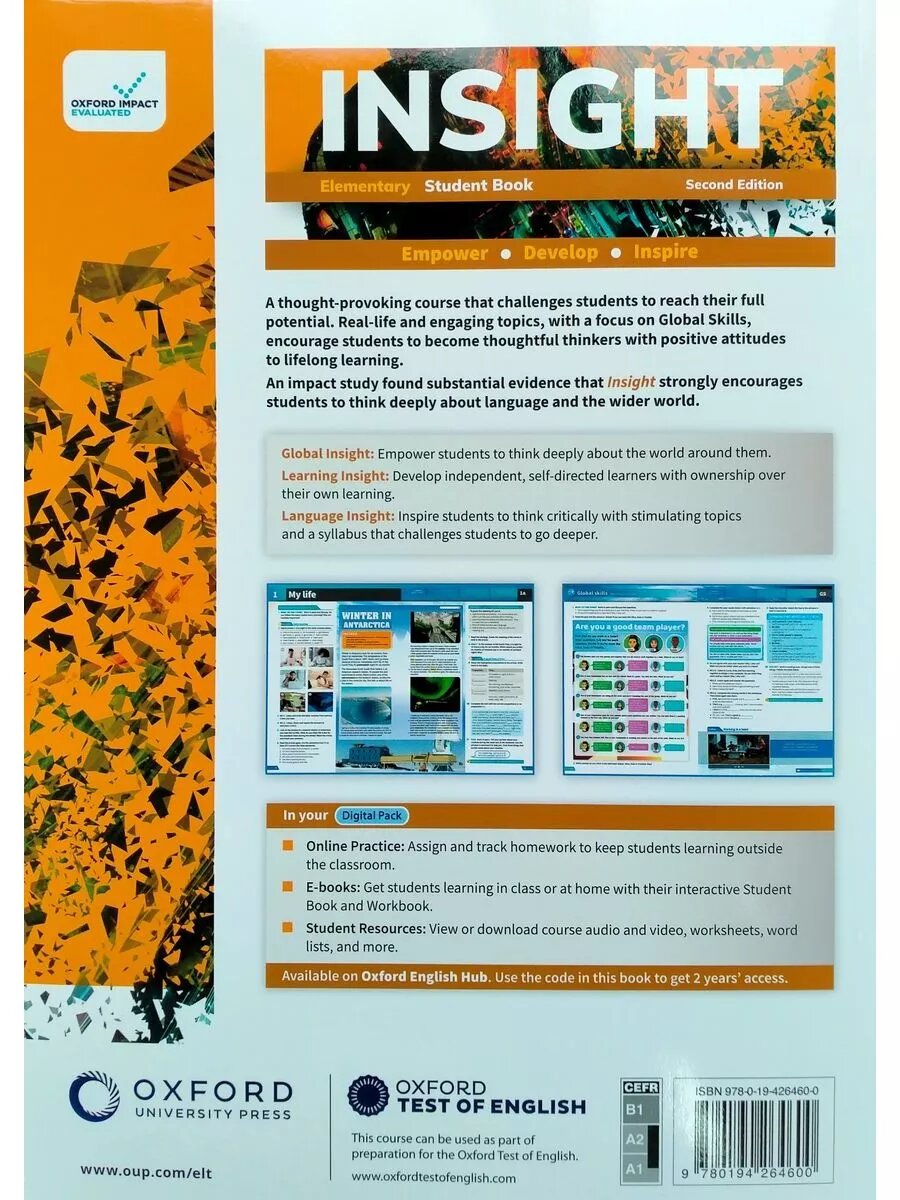 Insight 2 ed Elementary Student Book with Digital Pack | Oxford University Press — фото 1