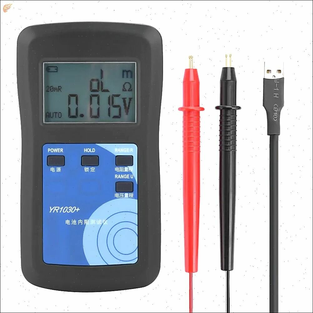 4-Wire YR1030+ высокоточный быстрый литиевый аккумулятор внутреннее сопротивление тест инструмент 100V электромобиль группа 18650