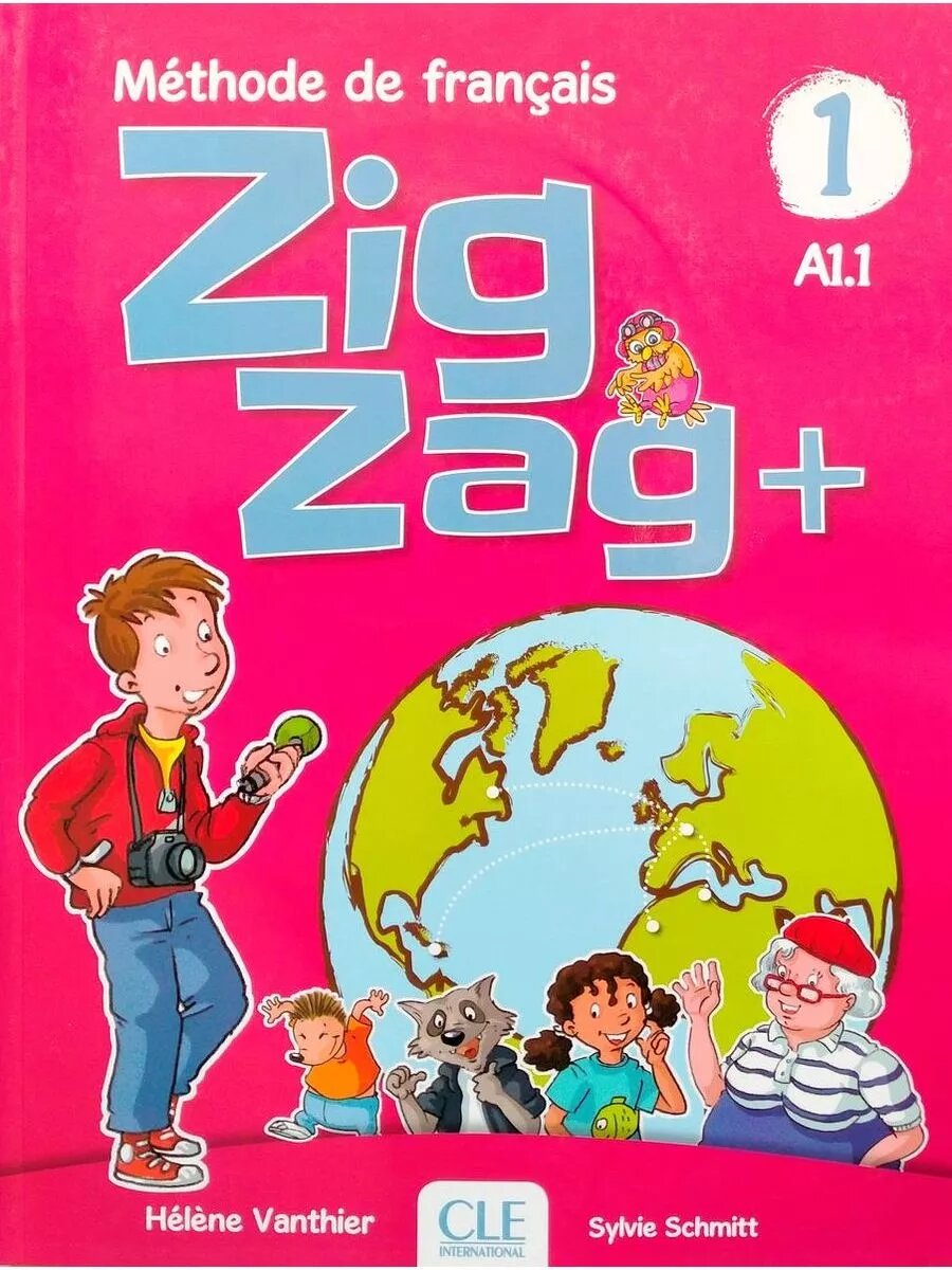 Zigzag Plus 1 A1.1 Livre + DVD-ROM | книги — учебная литература