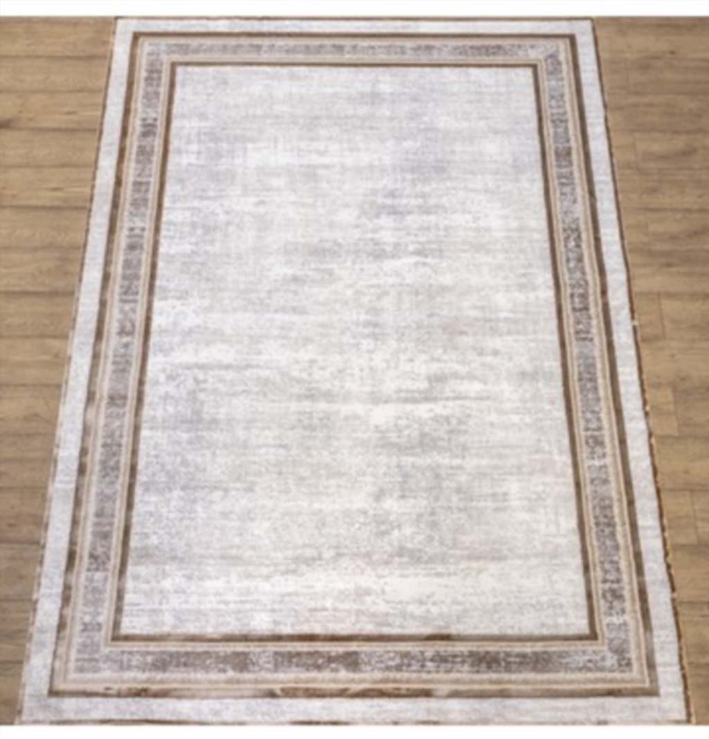 Ковер Турецкий Prado дизайн N916A цвет WHITE / SH_CREAM 0.8x1.5м