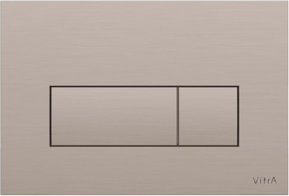 Кнопка смыва VitrA Root Square 740-2395 для инсталляции, никель матовый