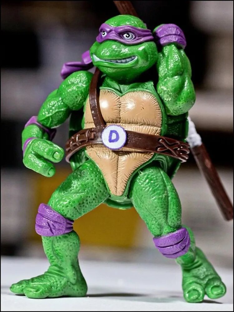 Фигурки Teenage Mutant Ninja Turtles, набор из 4 фигурок, пластик, для мальчиков — фото 1