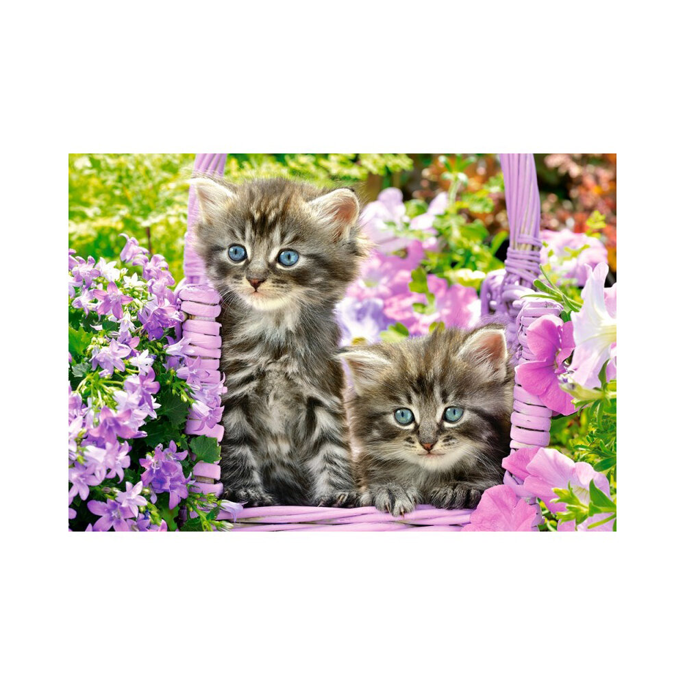 Пазл Castorland 1000 Котята в летнем саду, арт. C-104086, классический