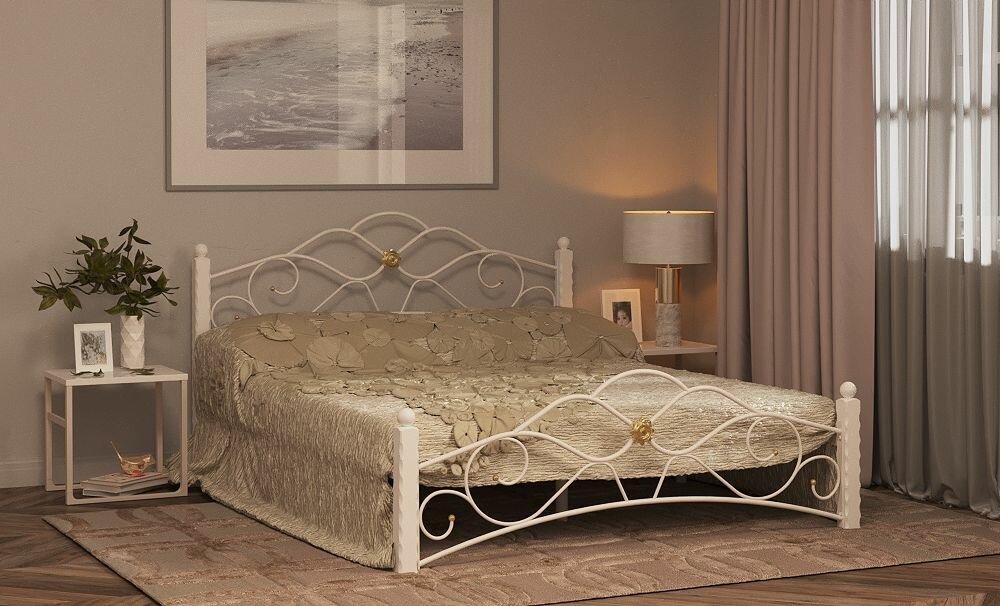 Кровать кованая "Грация 3"