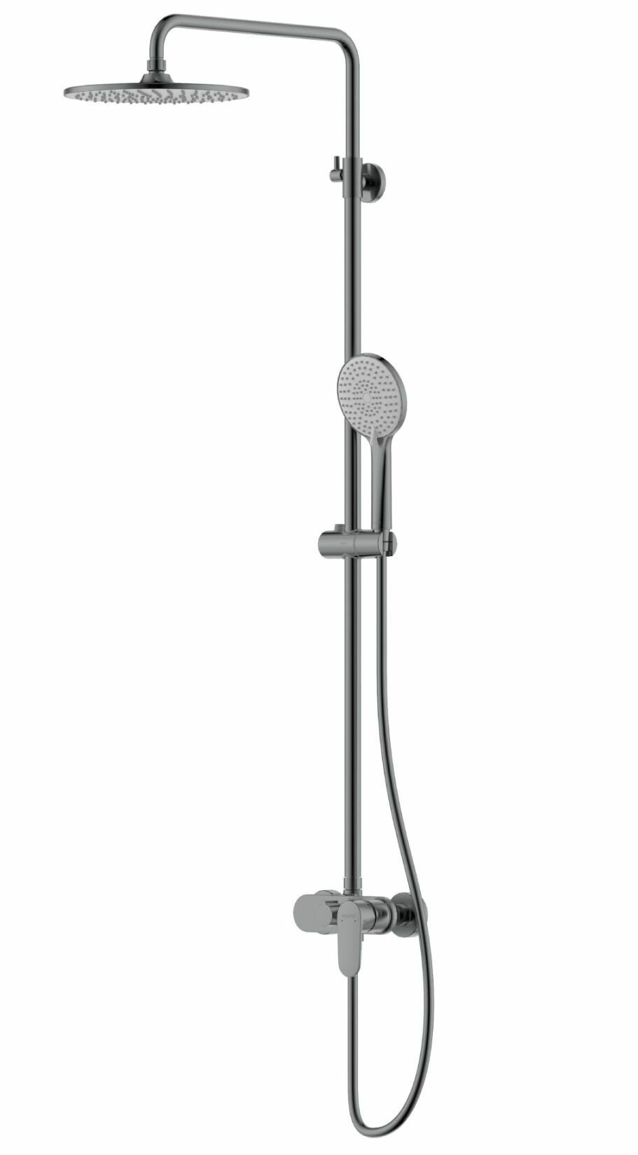 Душевая система Aquatek Ника AQ2860BGM оружейная сталь