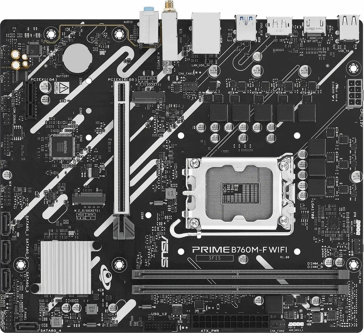 Материнская плата ASUS PRIME B760M-F WIFI