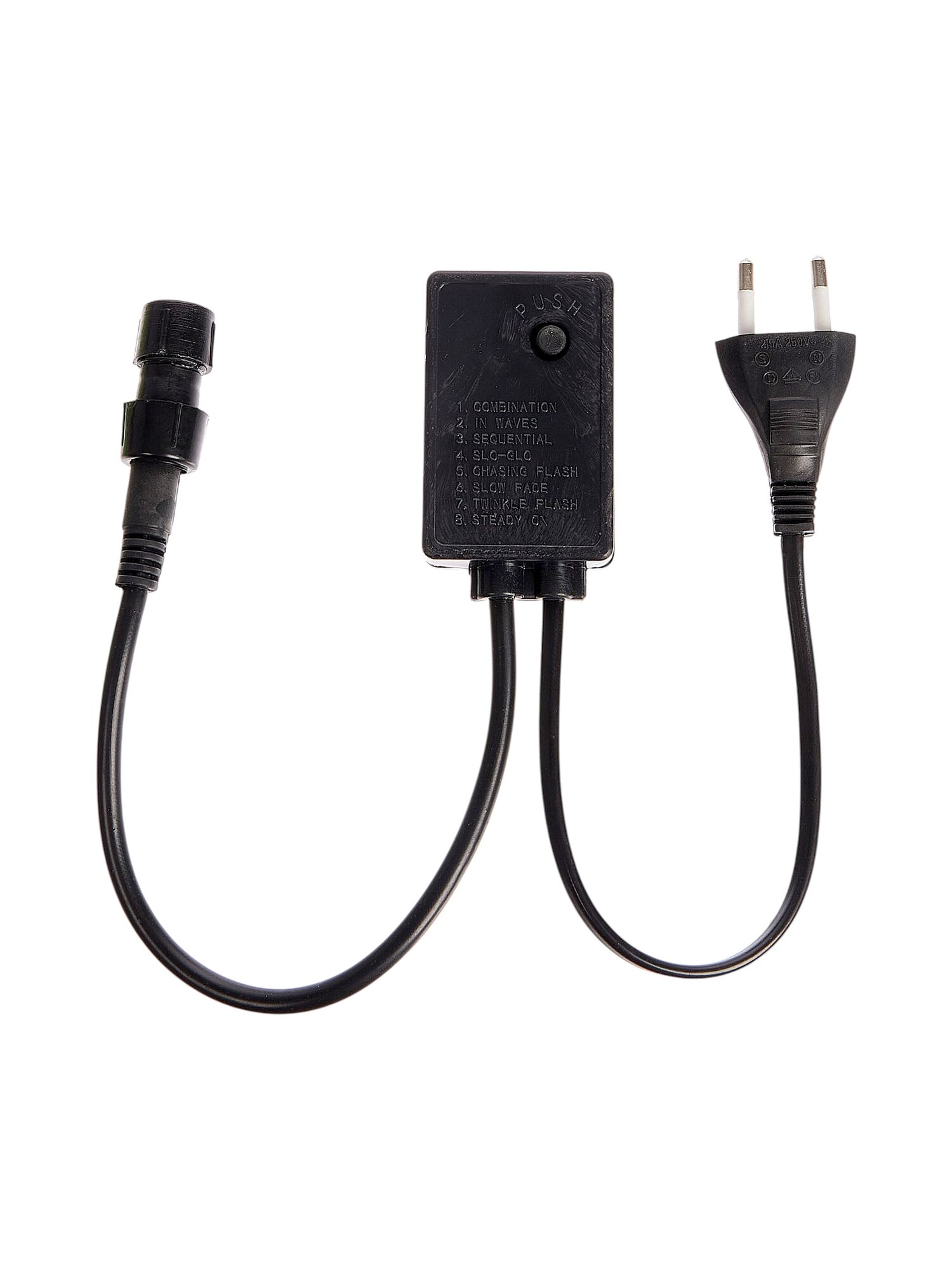 Контроллер Luazon Lighting для светового шнура 13 мм, 8 режимов, 220 В, 3-pin